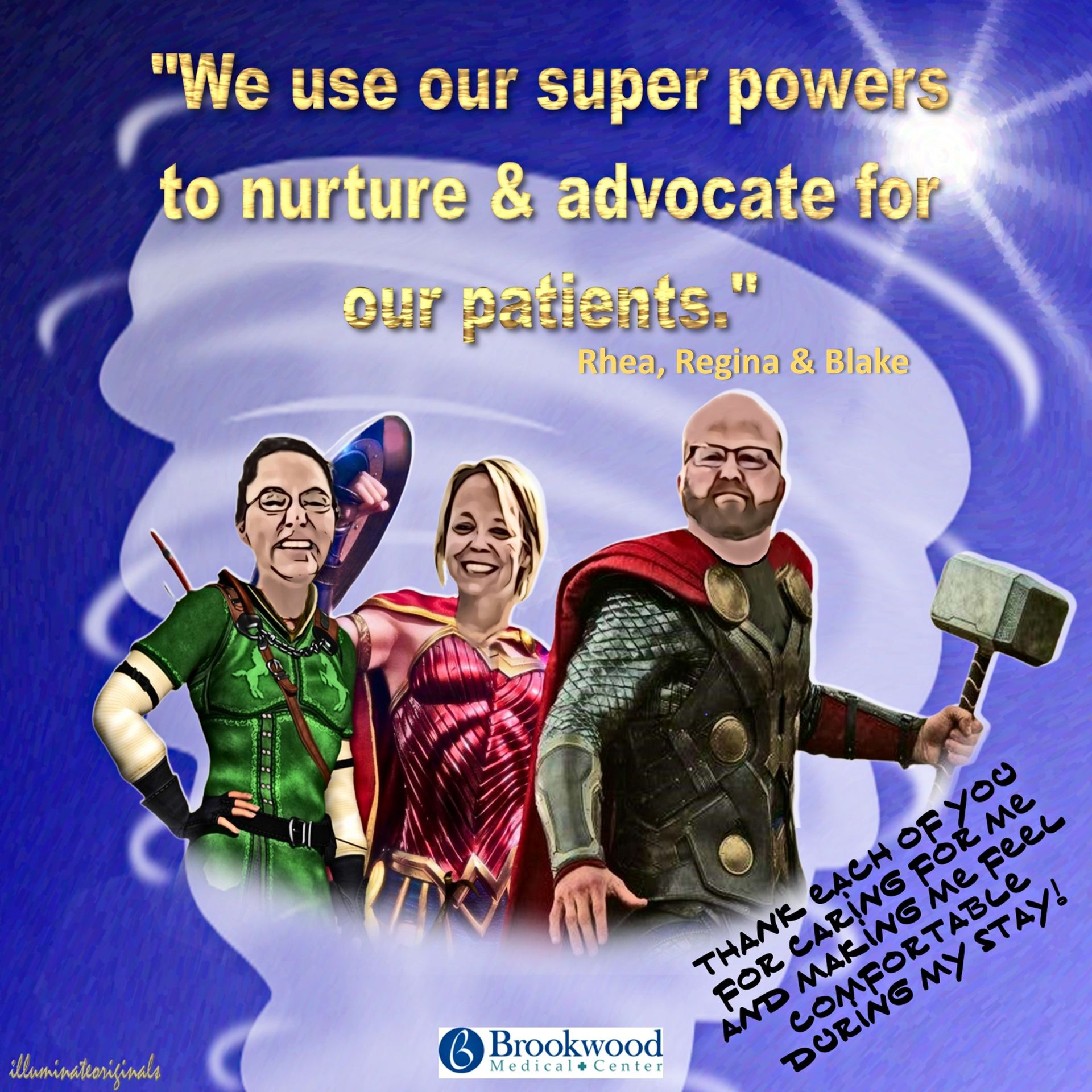 Illuminate Originals Customized Digital Art - Superhero and Fantasy ...