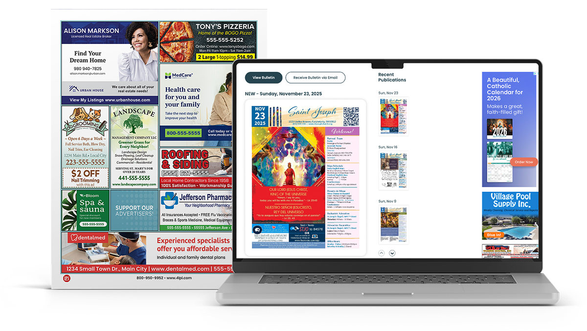 Parishes Online | Digital Bulletin Directory | LPi