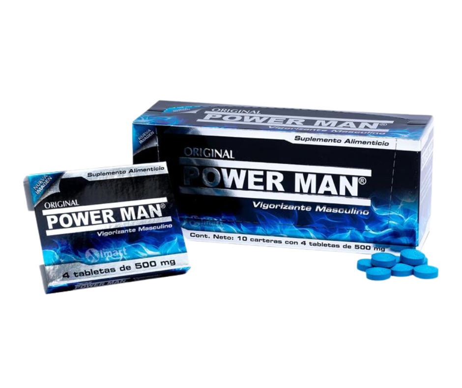 POWERMAN, el Vigorizante Masculino