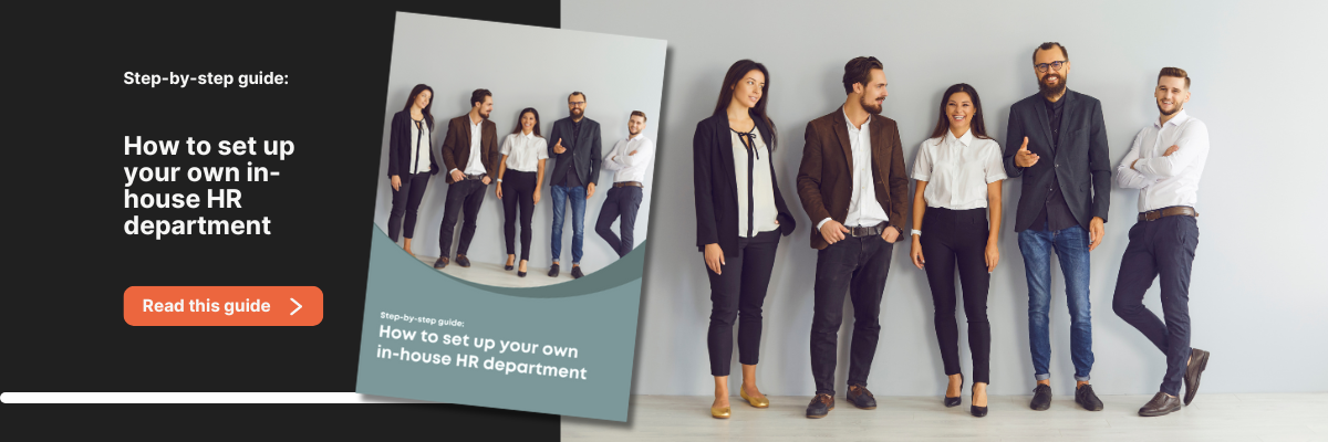 Step-by-step guide: How to set up your own in-house HR department
