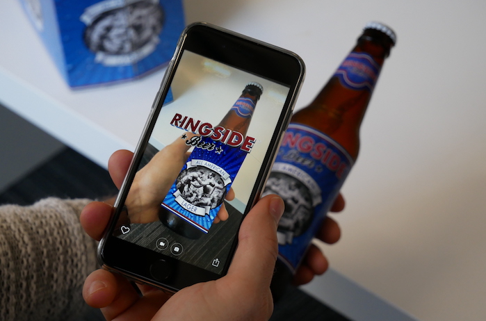 Augmented Reality for Beverage Tasting | BrandXR