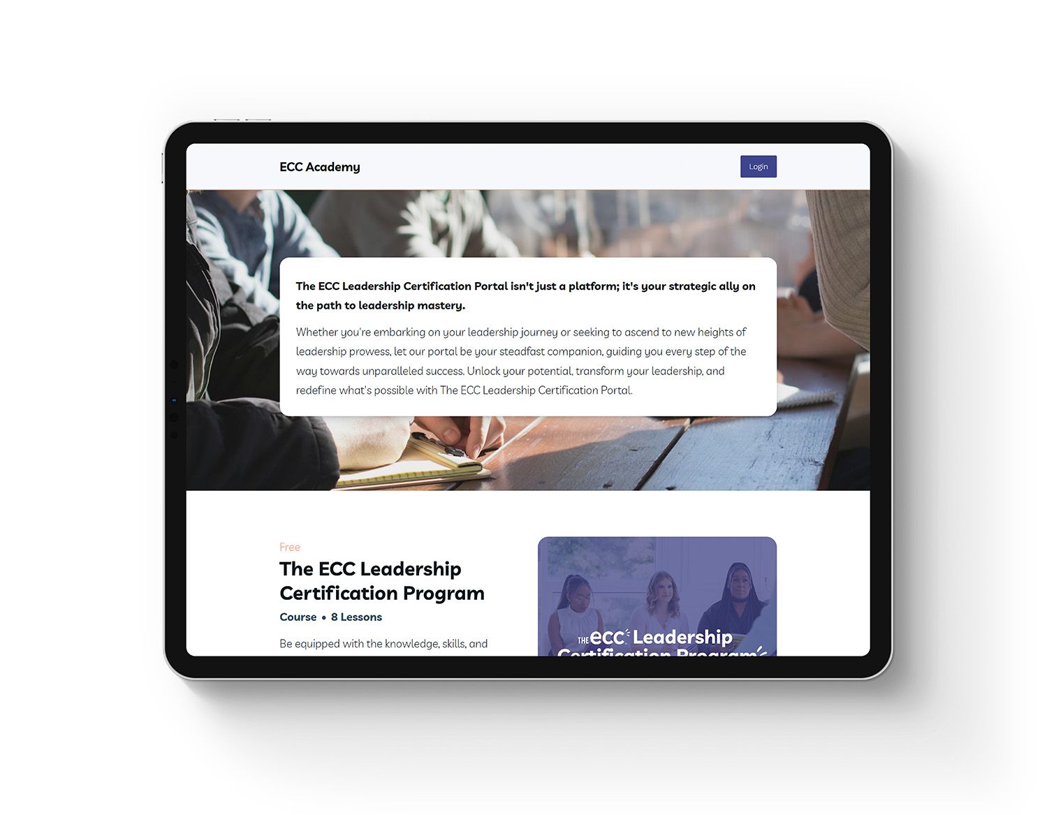 The ECC Leadership Certification Program