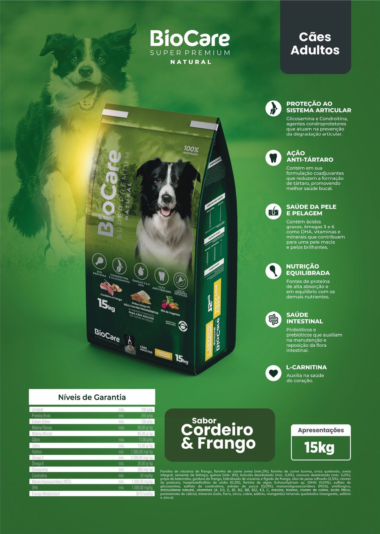 Produtos Biocare: Rações Premium para Cães e Gatos