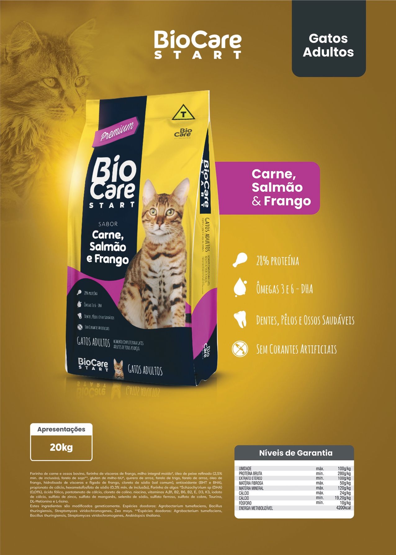 Produtos Biocare: Rações Premium para Cães e Gatos