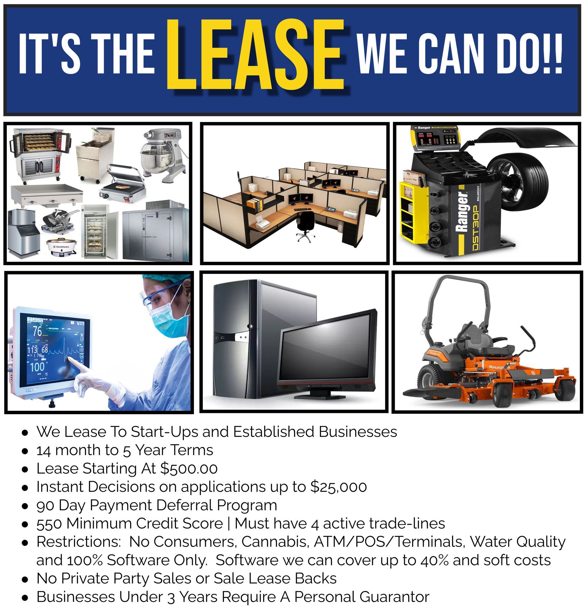 Equipment Leasing | Encore Commercial Capital
