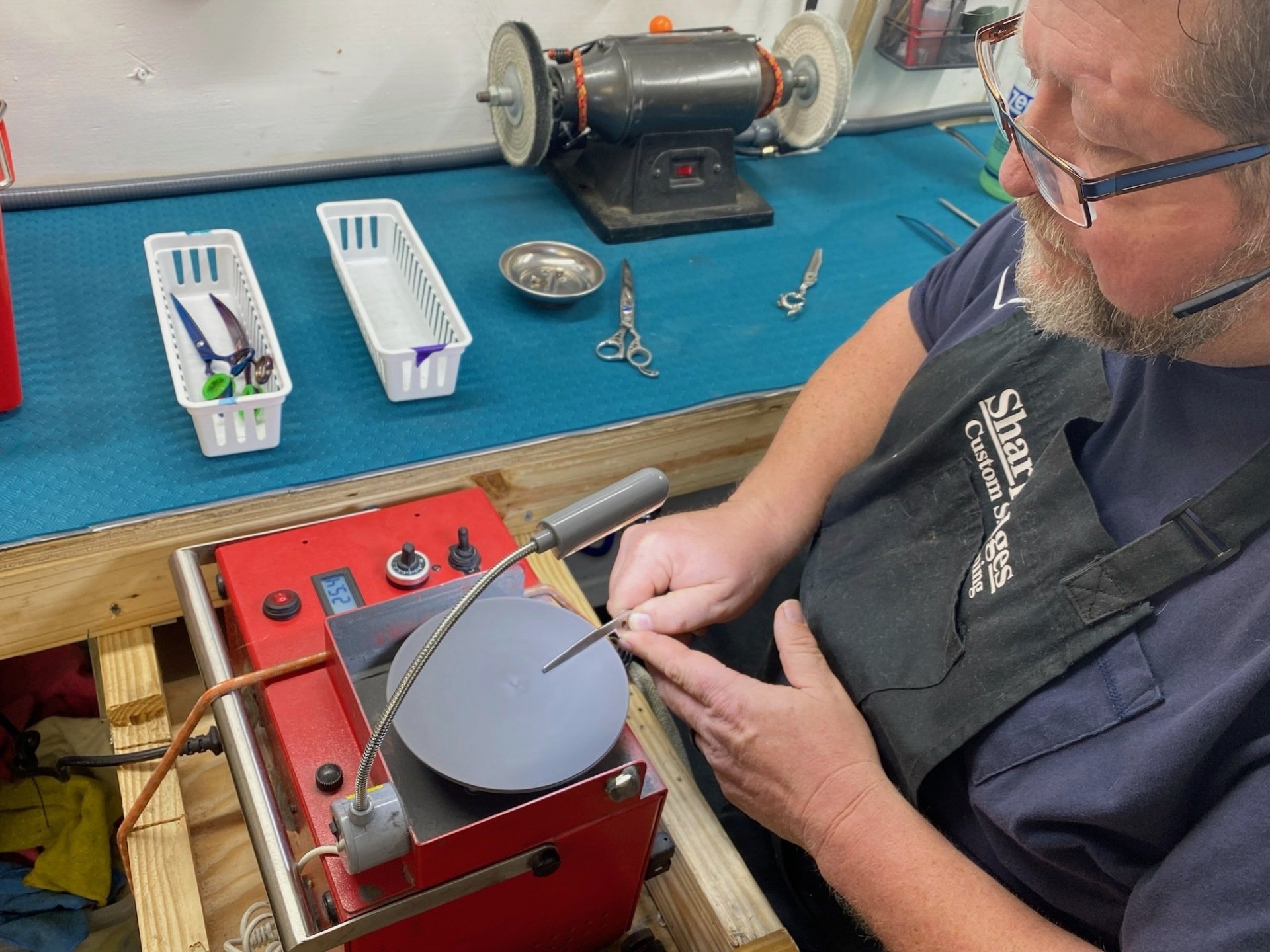 Scissor Sharpening | Shear Sharpning | Sharp Edges