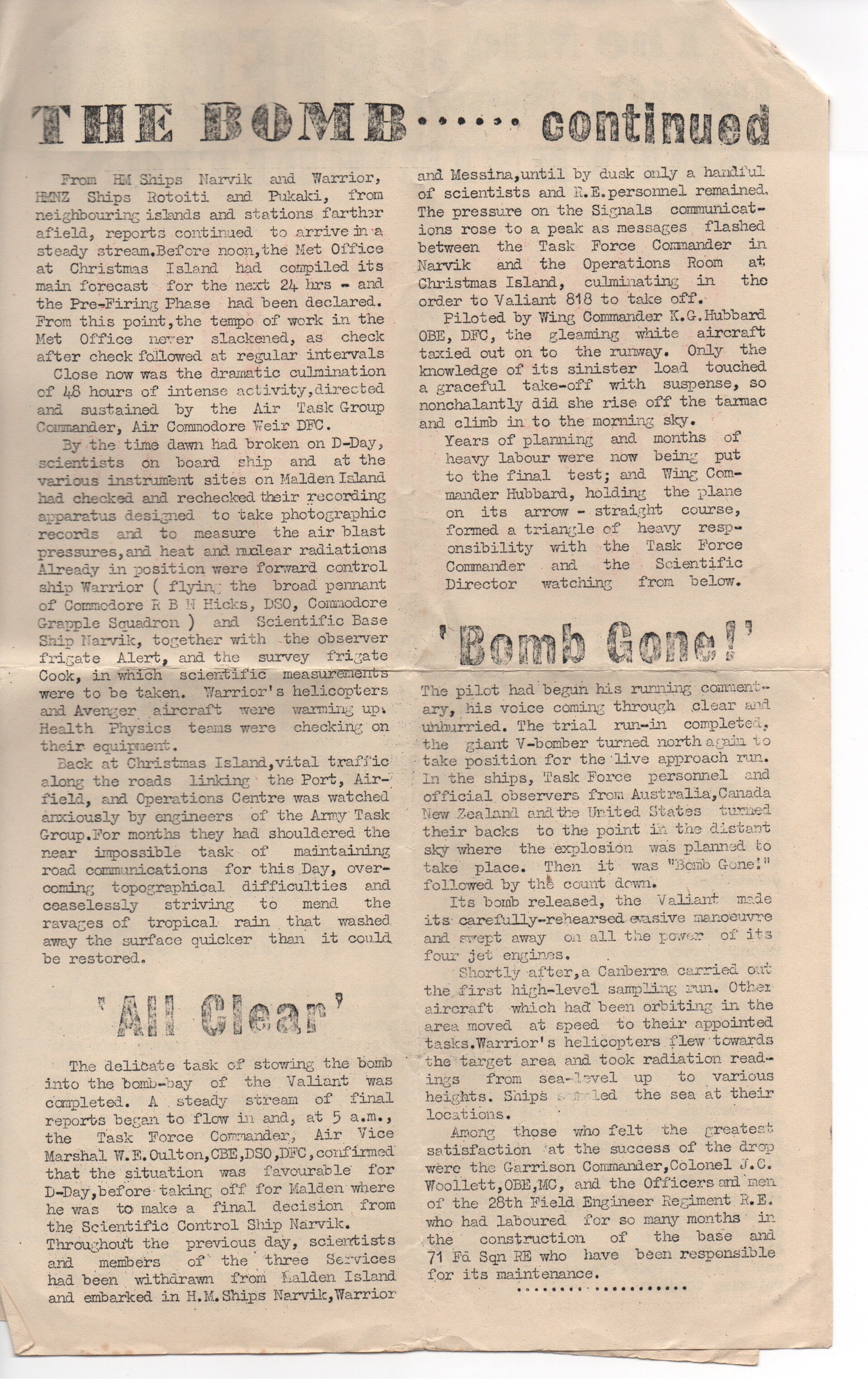 65 Years of Operation Grapple