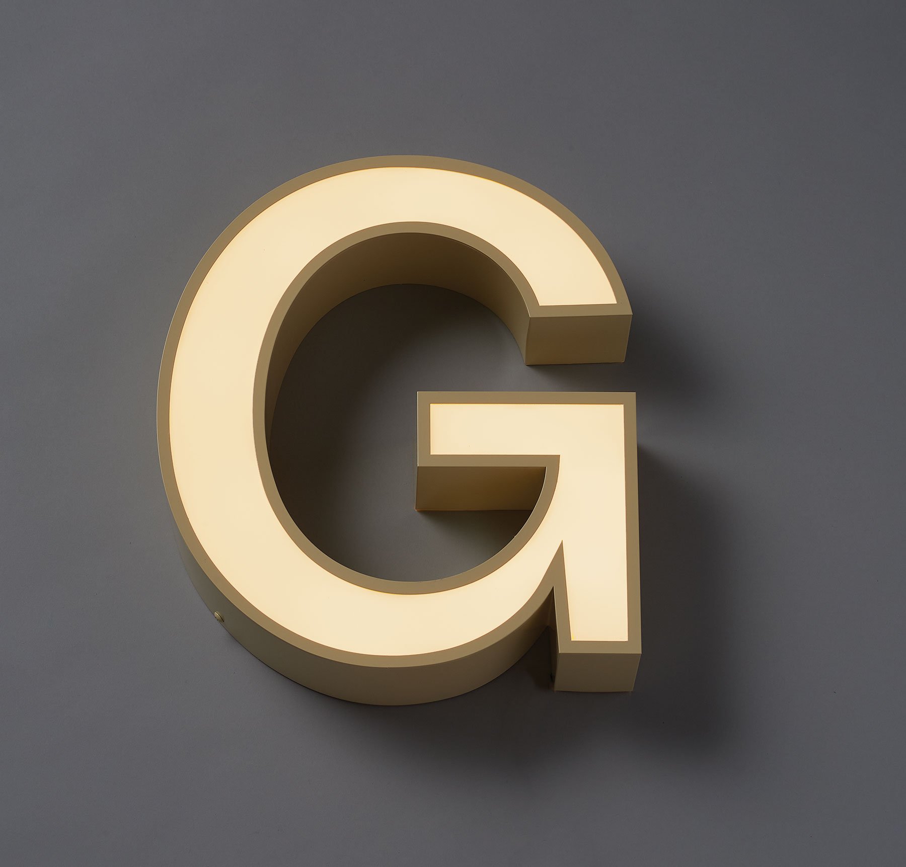 Face Lit Aluminum LED Letters