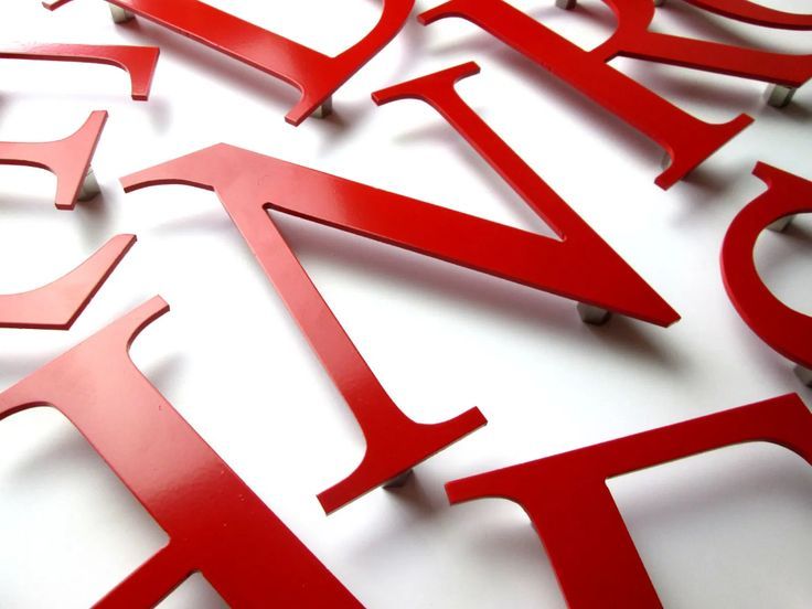 Flat Cut Metal Letters | Estimate Form