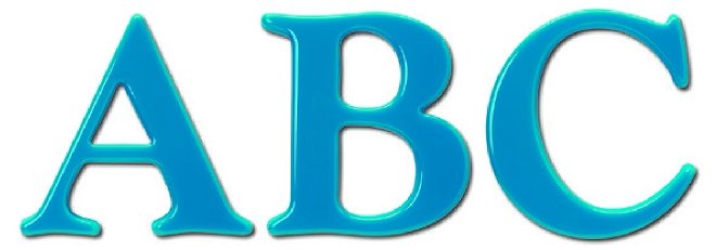 Order Standard Formed Plastic Letters | Signs In A Minute