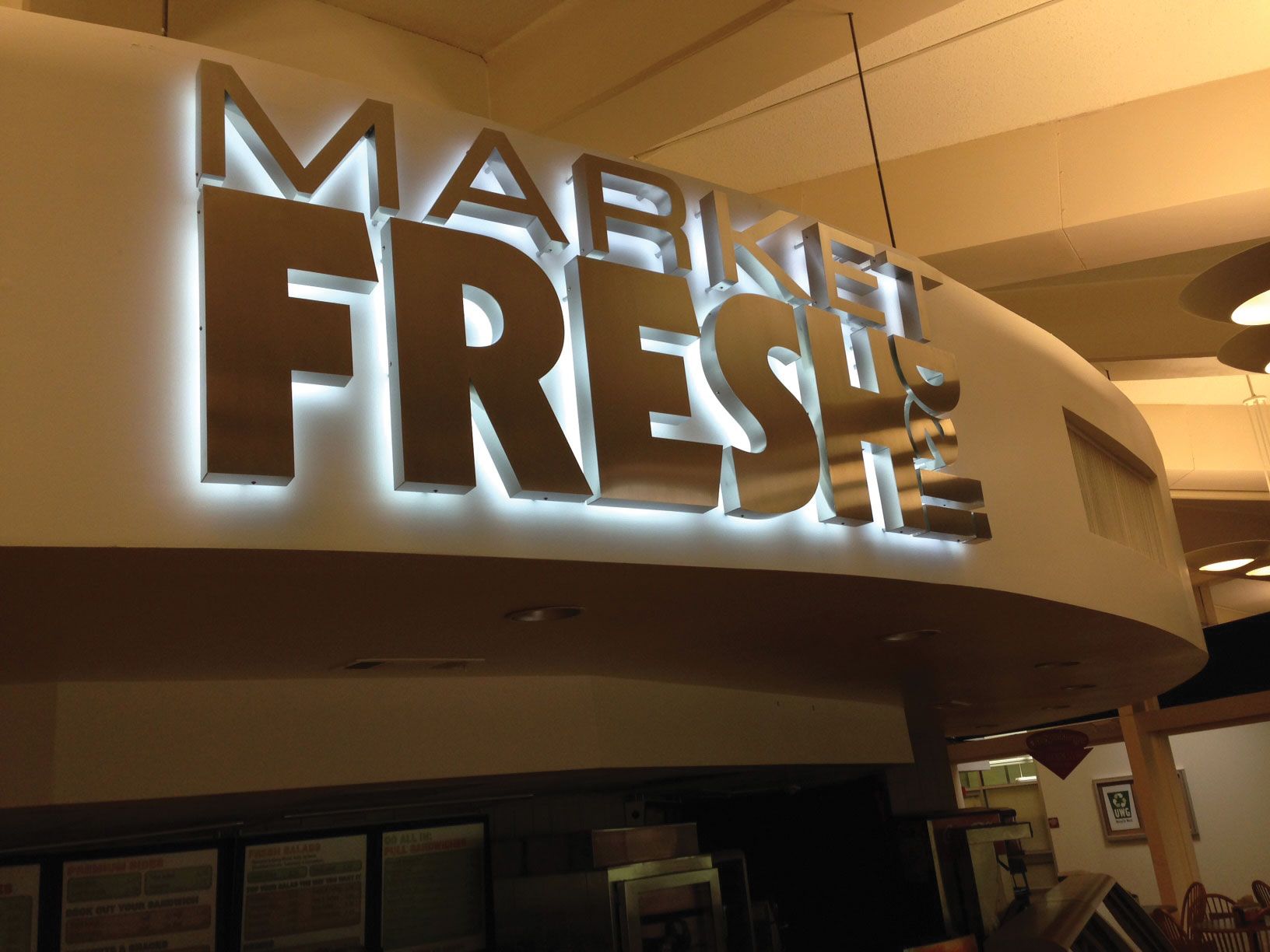 Order LED Stainless Steel Letters | Back Lit Stainless Steel Letters ...