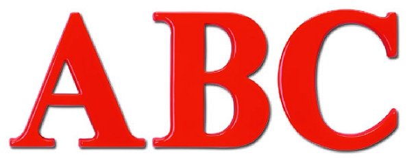 Order Standard Formed Plastic Letters | Signs In A Minute