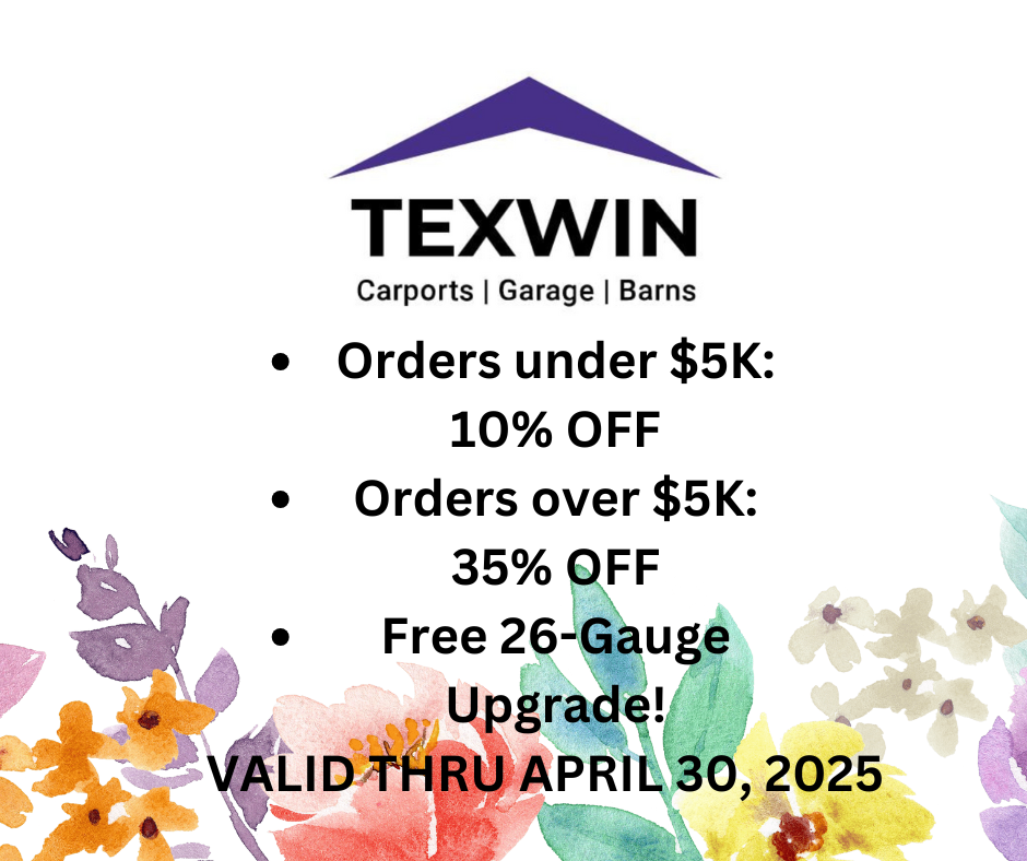 Texwin Steel Buildings | M&D Enterprises