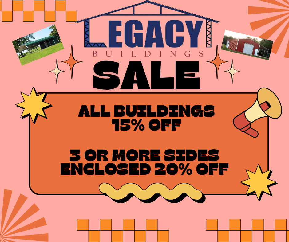 Legacy Steel Buildings | M&D Enterprises