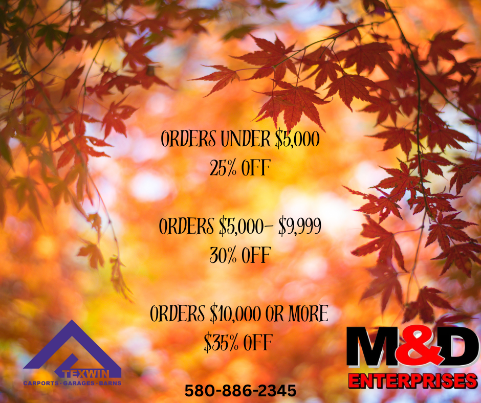 Texwin Steel Buildings | M&D Enterprises