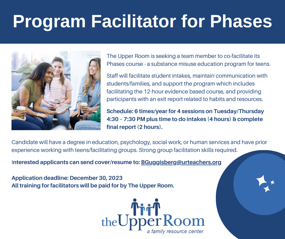 The Upper Room, a family resource center in Derry, NH