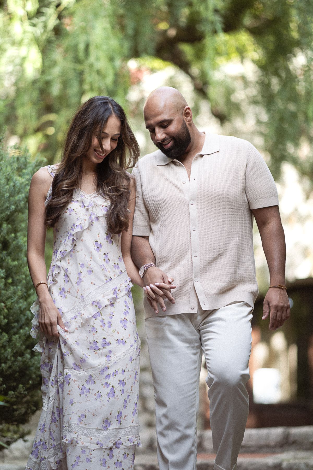 Proposal at Chateau Eza on the French Riviera
