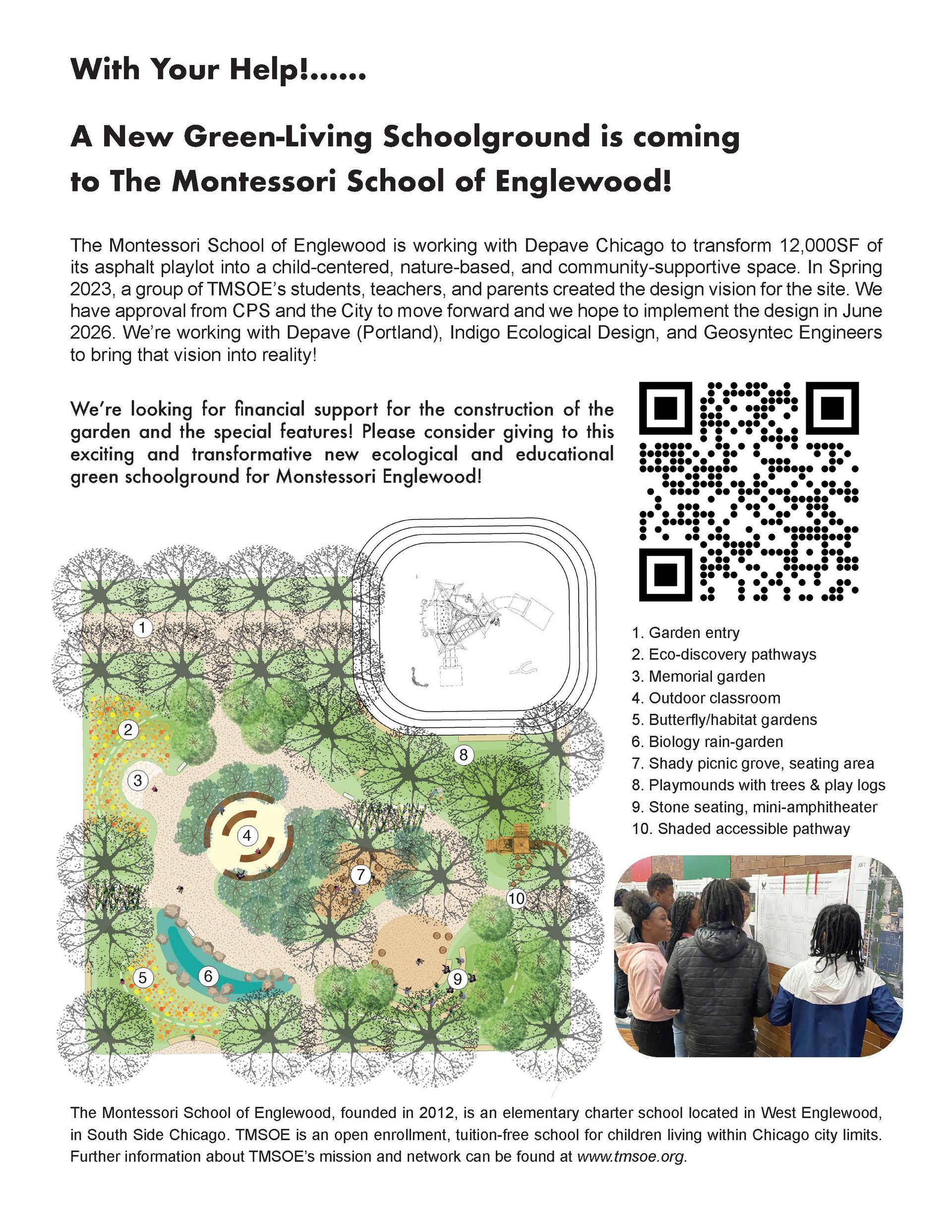 Donate | The Montessori School of Englewood | West Englewood, Chicago