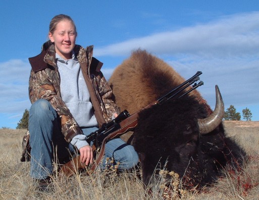 Buffalo hunting, South Dakota, Guided Bison hunt in South Dakota