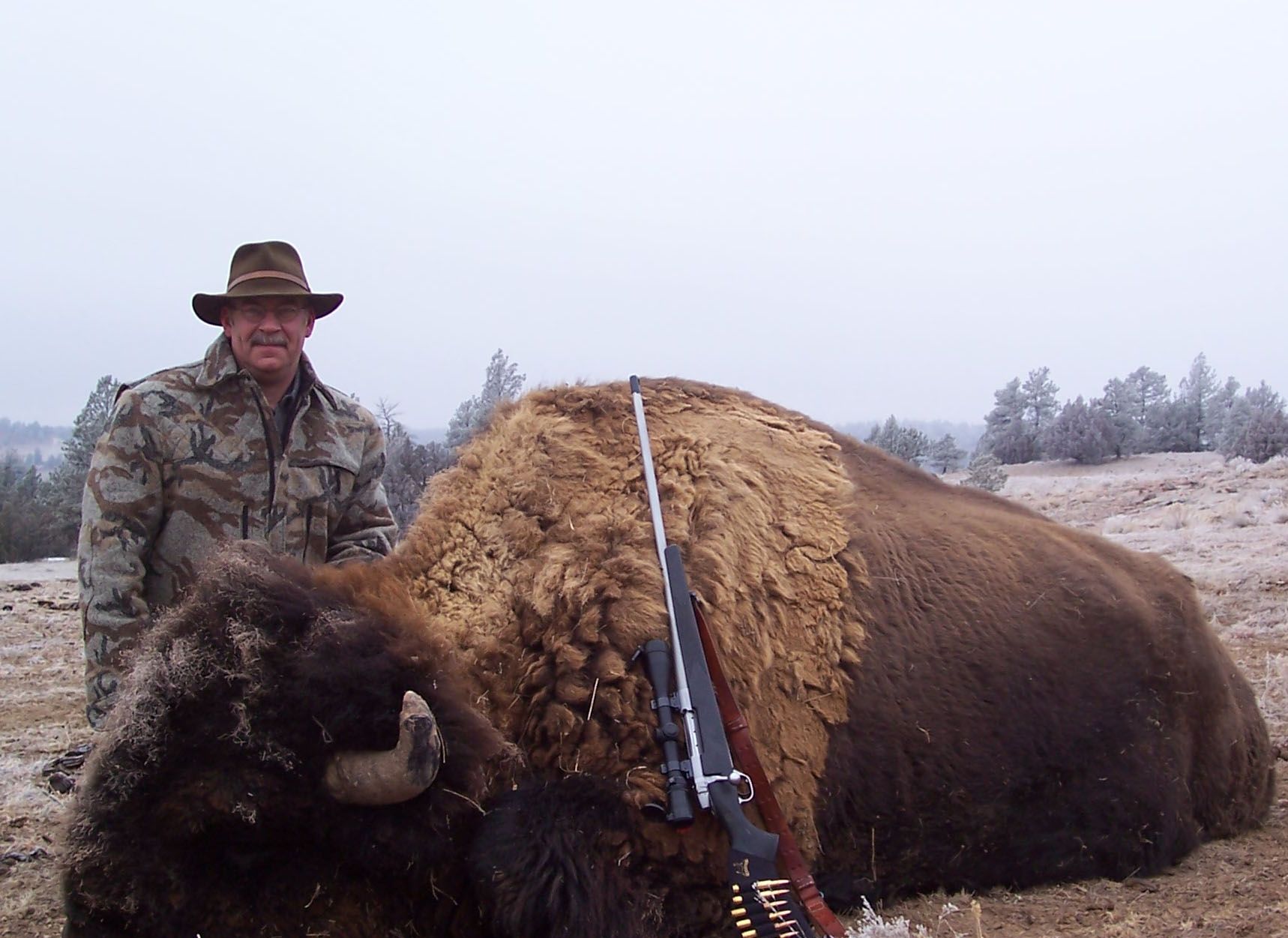Buffalo hunting, South Dakota, Guided Bison hunt in South Dakota