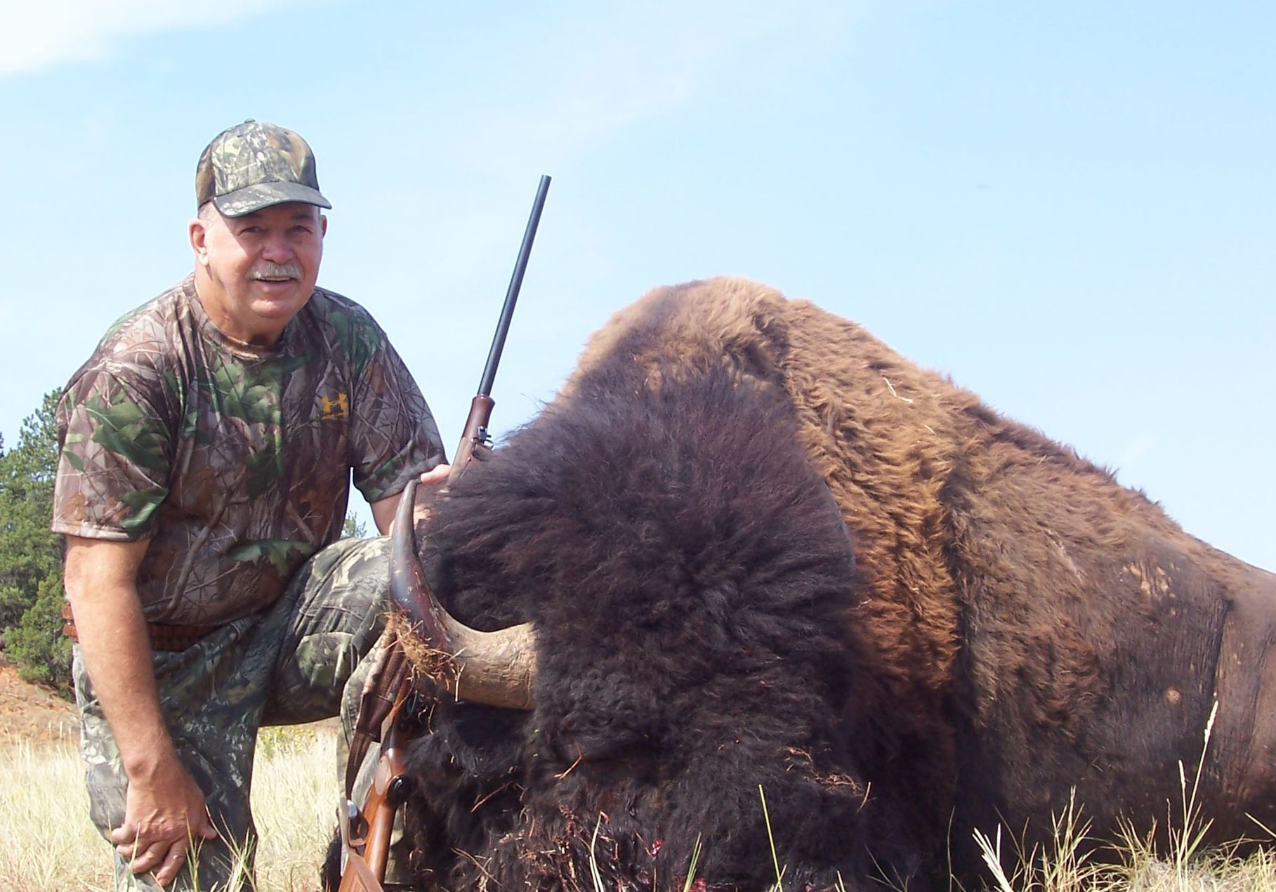 Buffalo hunting, South Dakota, Guided Bison hunt in South Dakota
