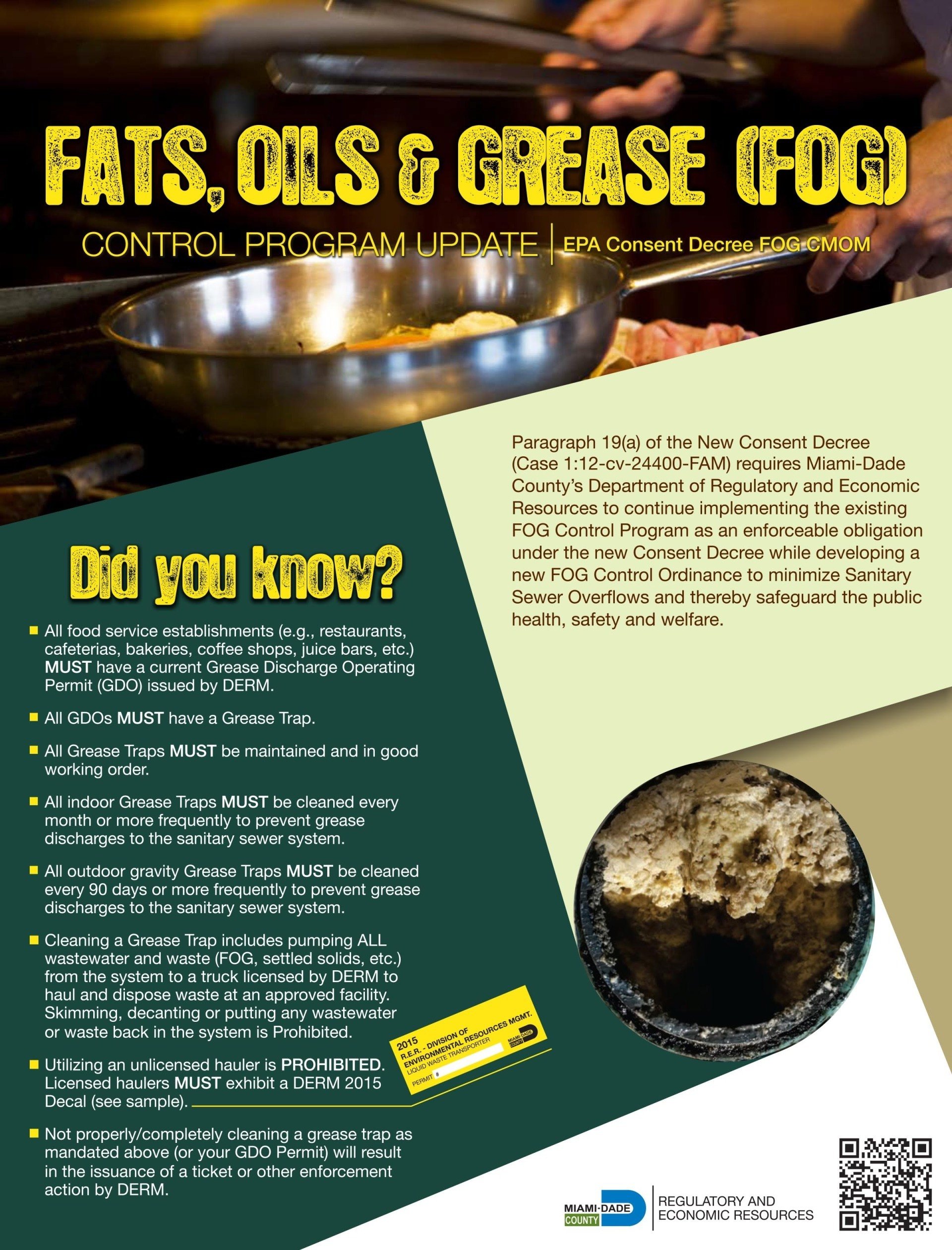 Fats,Oils & Grease Info