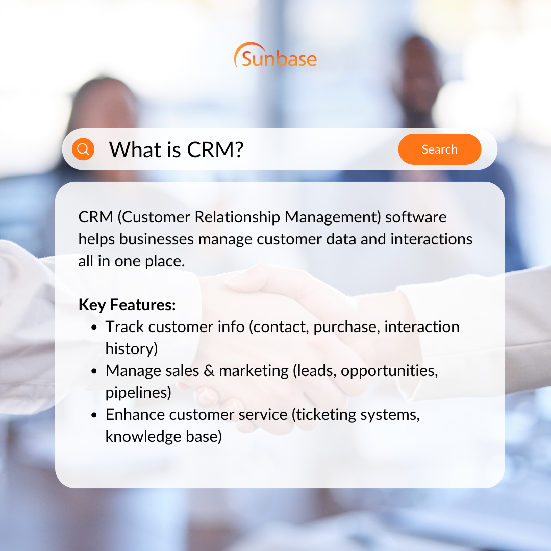 Top 10 Benefits of CRM Software | Sunbase Data
