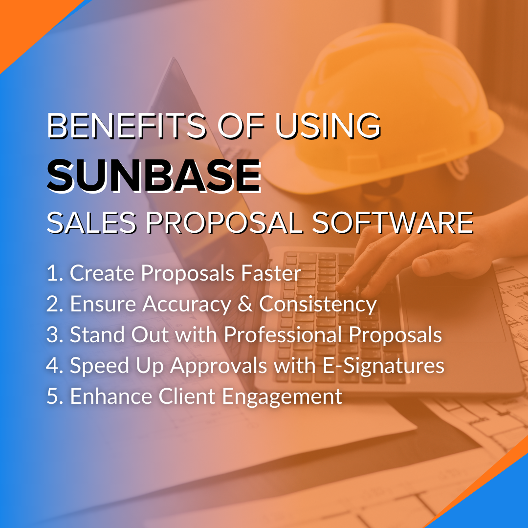 Top Features of Sunbase Proposal Software for Roofing Businesses