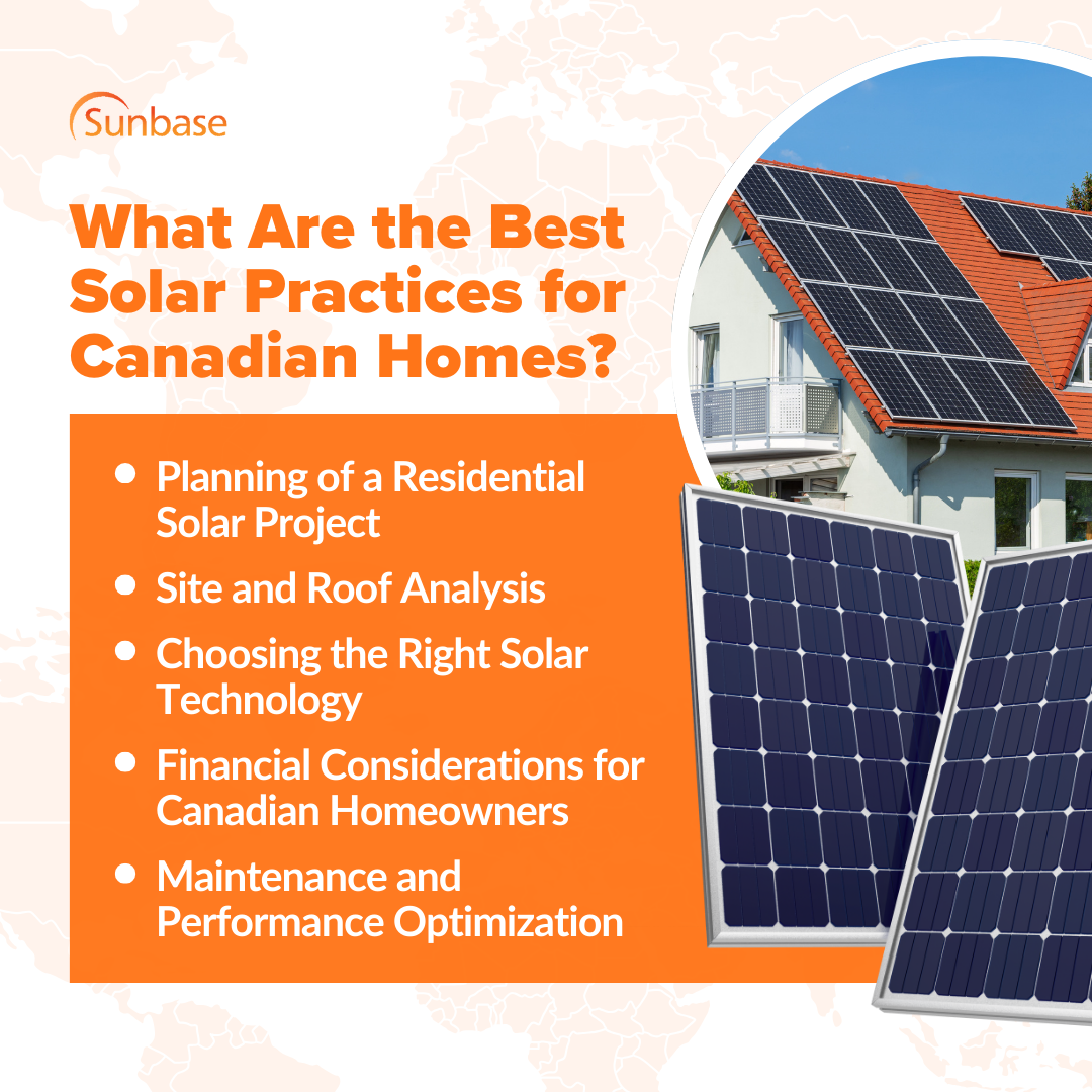 Best Solar Practices for Residential Projects in Canada
