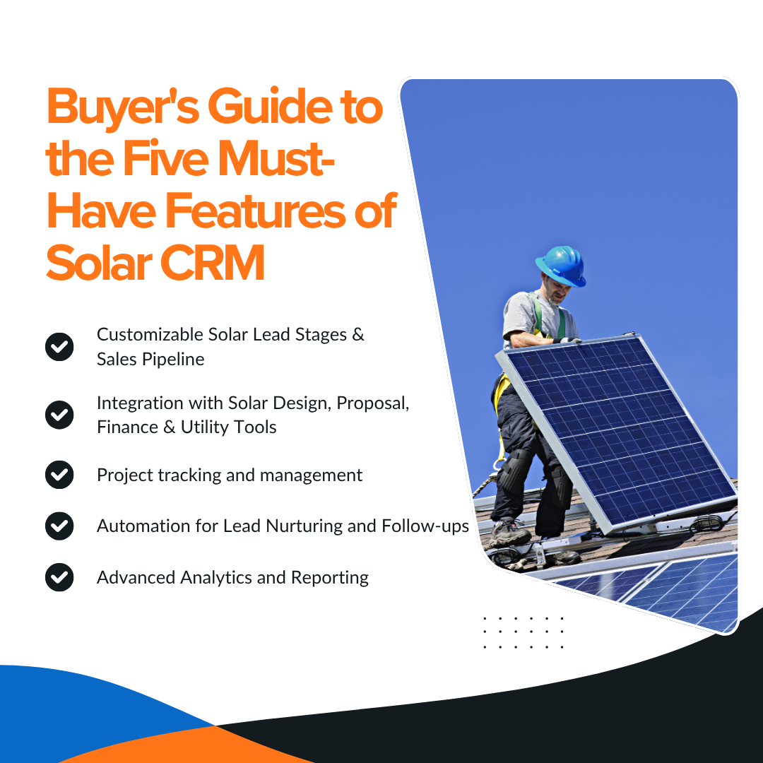 Solar CRM: 5 Key Features You Must Have in 2025