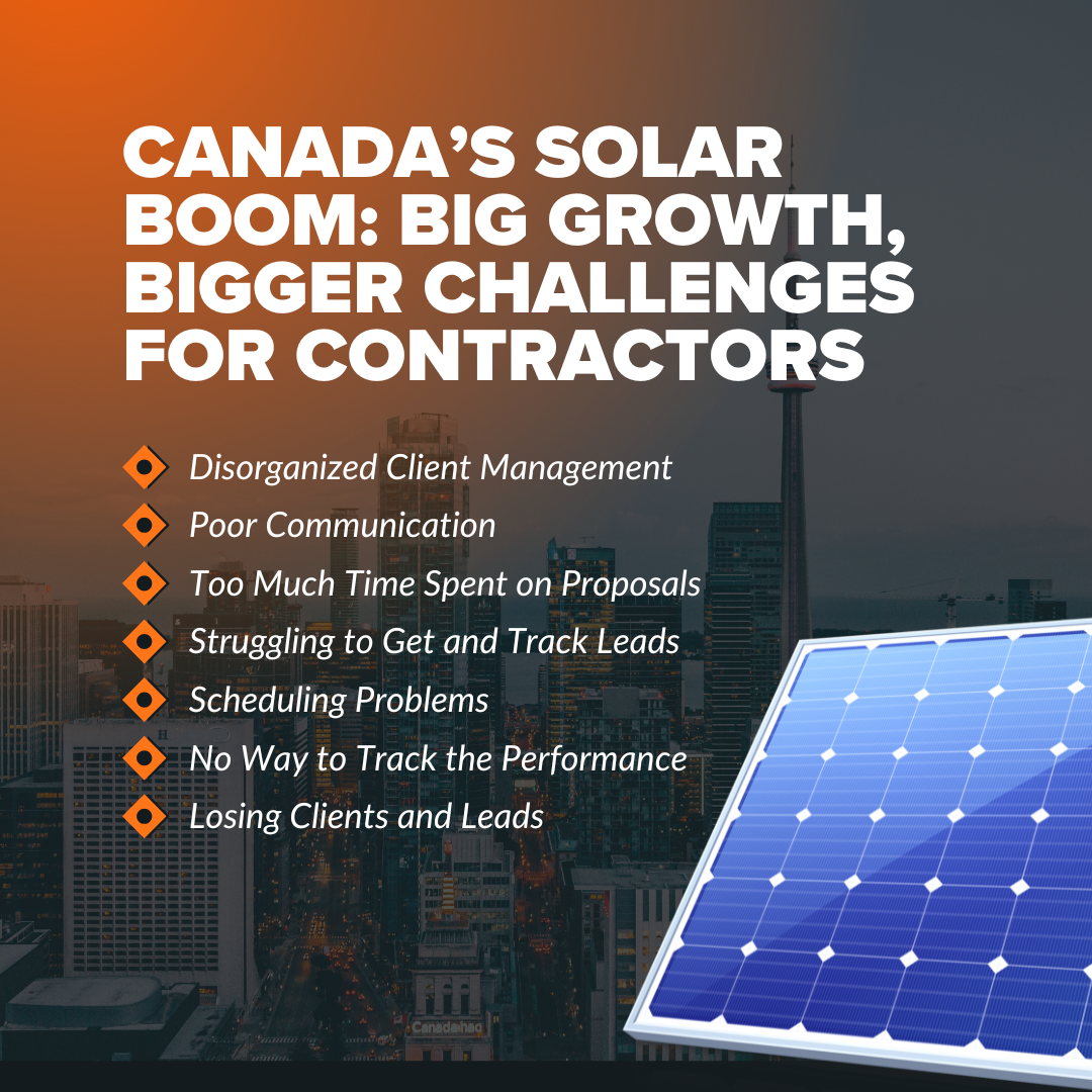 Best Solar CRM Software for Contractors in Canada