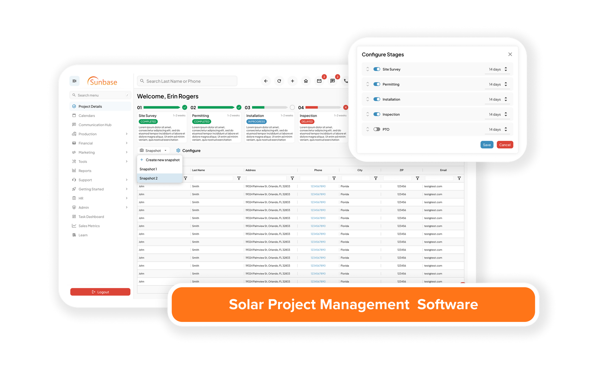 Sunbase: All-in-one Software Solutions for Solar, Roofing, and ...