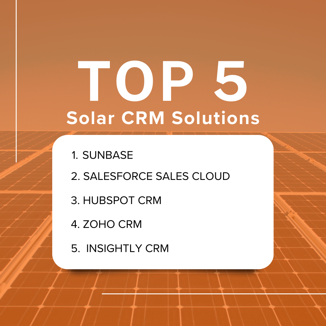 5 Best Solar CRM for Streamlining Operations and Boosting Sales