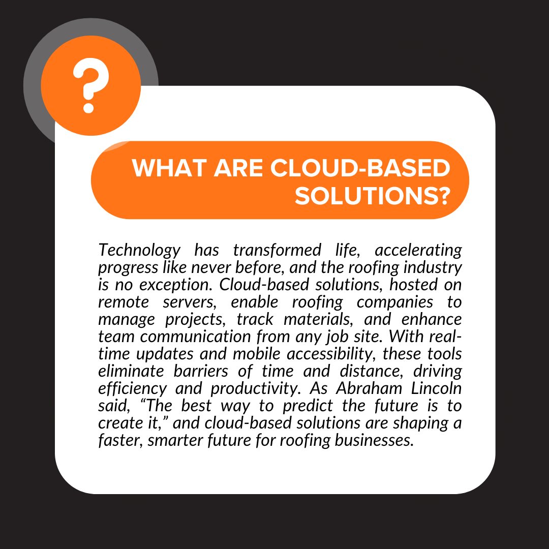 Cloud-Based Solutions: Boost Roofing Business Efficiency