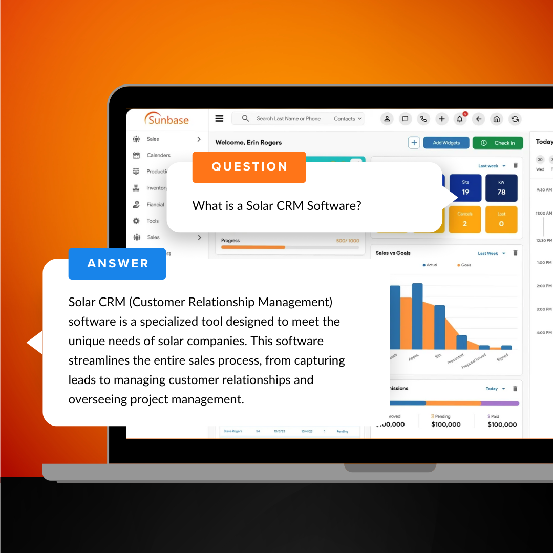 How does Sunbase Solar CRM help Solar Installers boost sales?