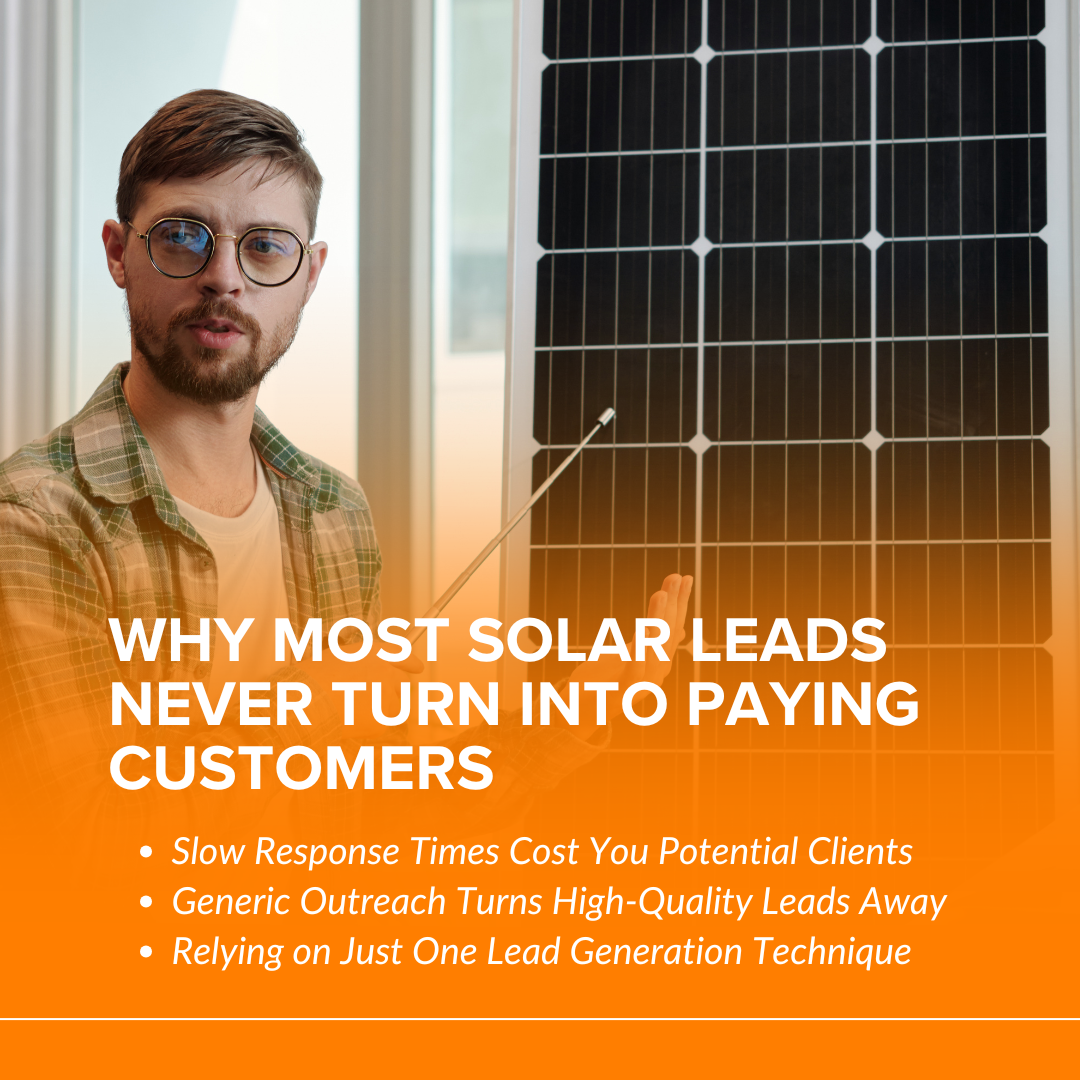 Convert Solar Leads Faster with Proven Tactics