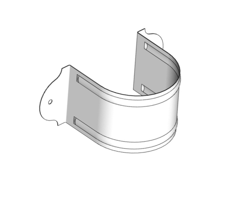 Astragals, Downpipe Brackets & Downpipe Clamps – NSW – KFC Roofing