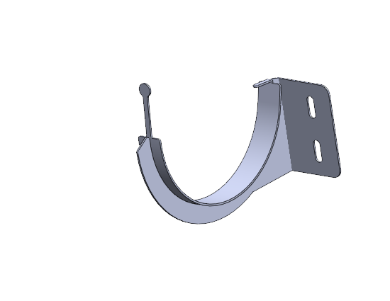 Custom A4 Gutter Brackets to suit Half Round Gutters – NSW – KFC Roofing