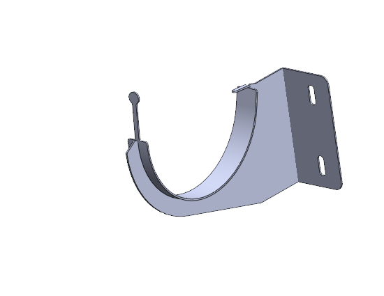 Custom A4 Gutter Brackets to suit Half Round Gutters – NSW – KFC Roofing