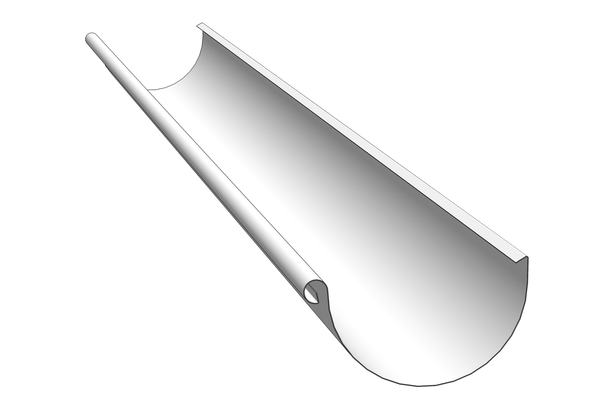 European Bead Half Round Gutters – NSW – KFC Roofing