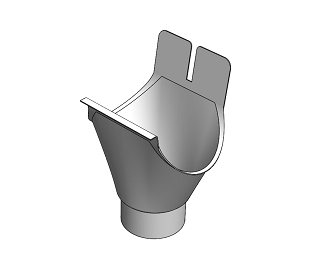 Click-on Outlets and Nozzles to suit Half Round Gutter | Rozelle, NSW | KFC Roofing