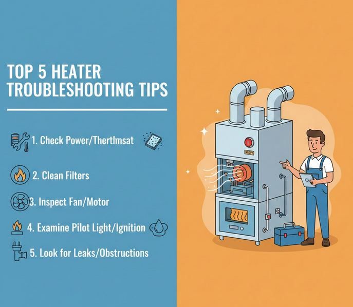 Top 5 Heater Troubleshooting Tips