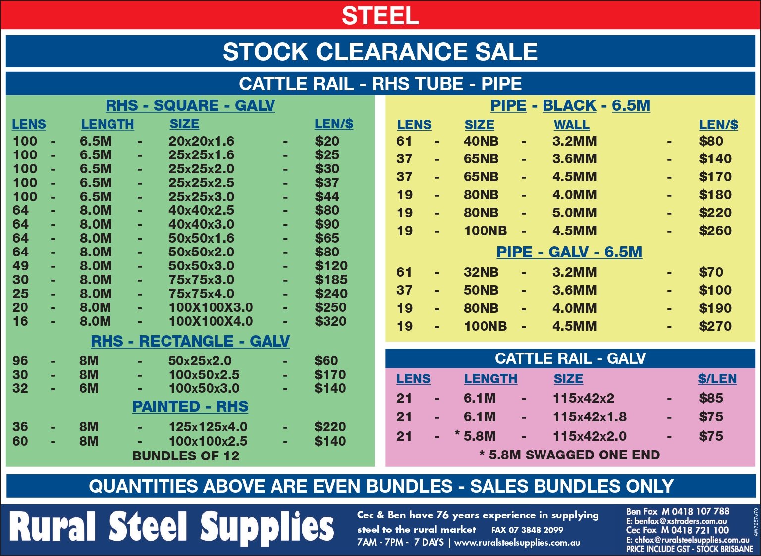 Rural Steel Supplies - Brisbane, QLD - Home