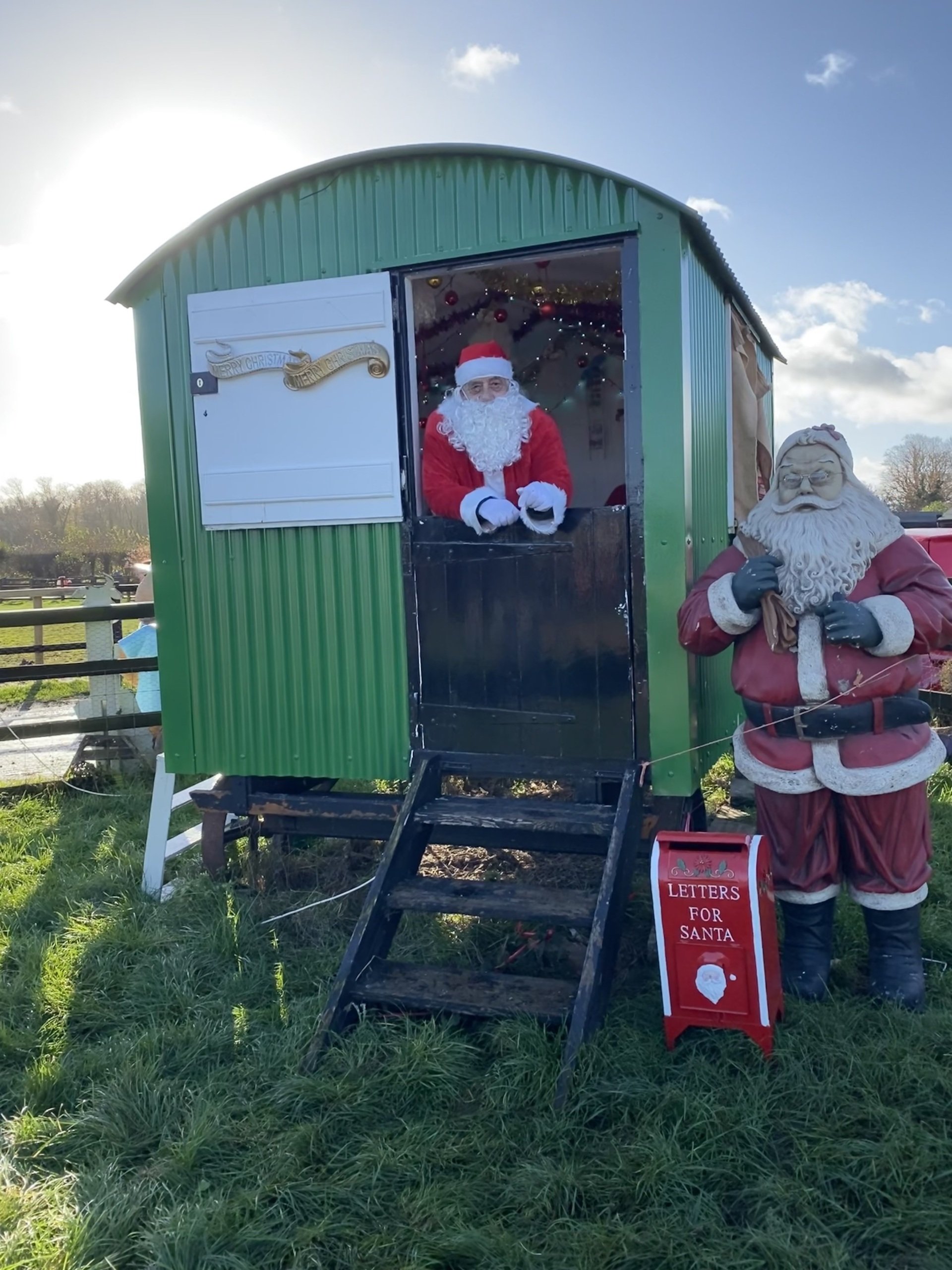 Santa’s Grotto & Reindeer Paddock at Nathan's Farm in Chalfont St. Giles