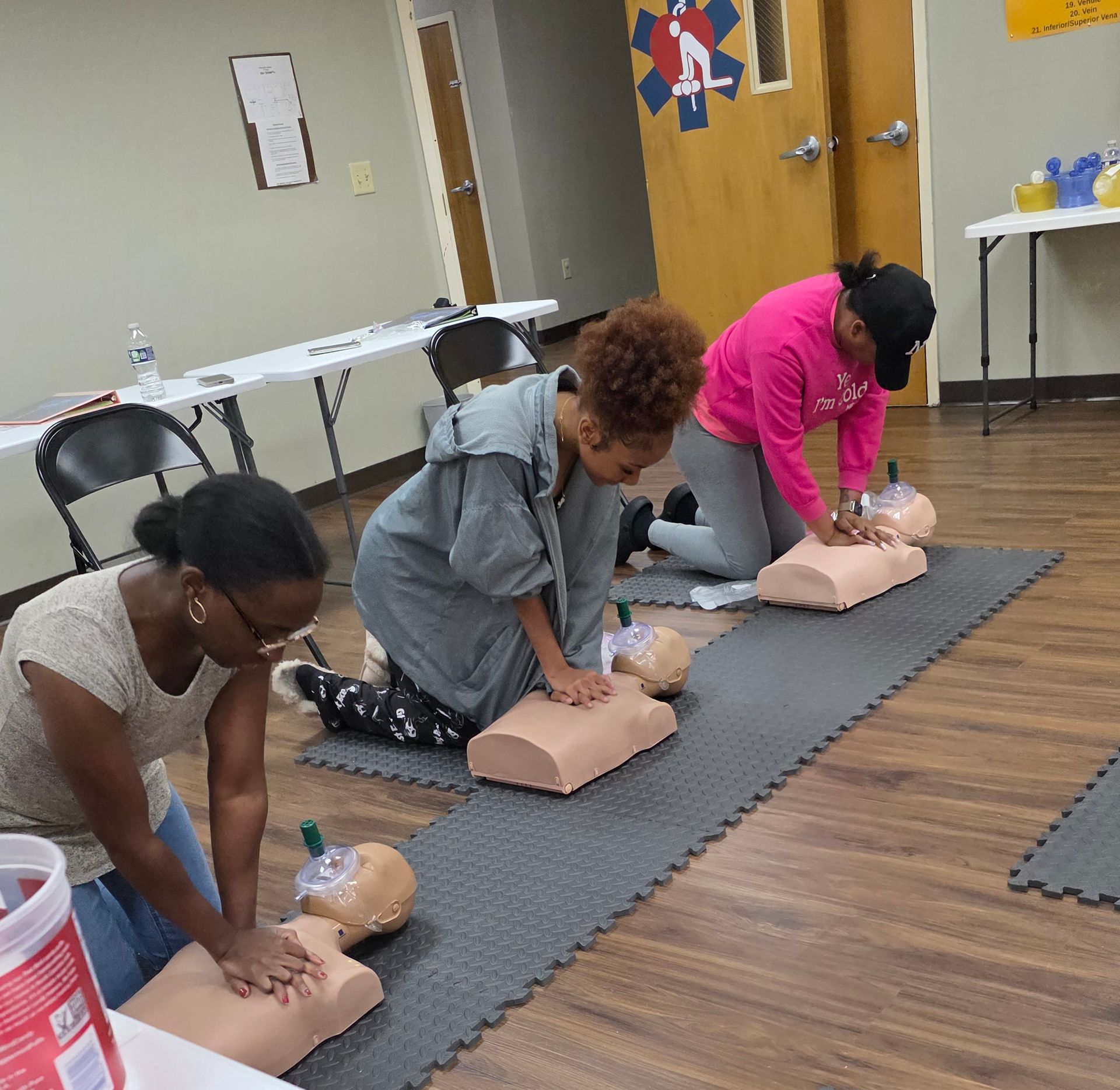We offer CPR training and EMS Tutoring
