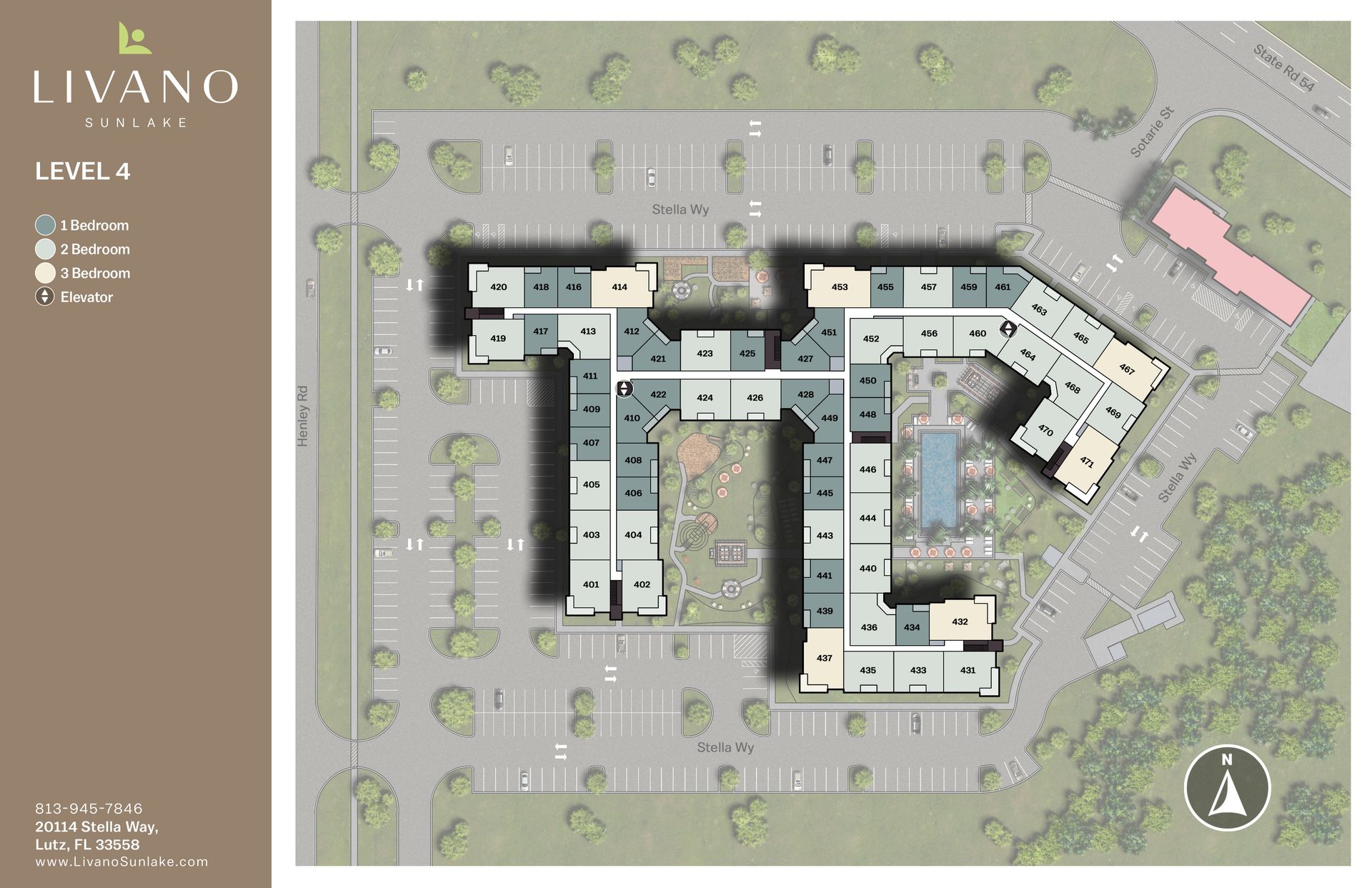 Property Map | Luxury Apartments in Lutz, FL