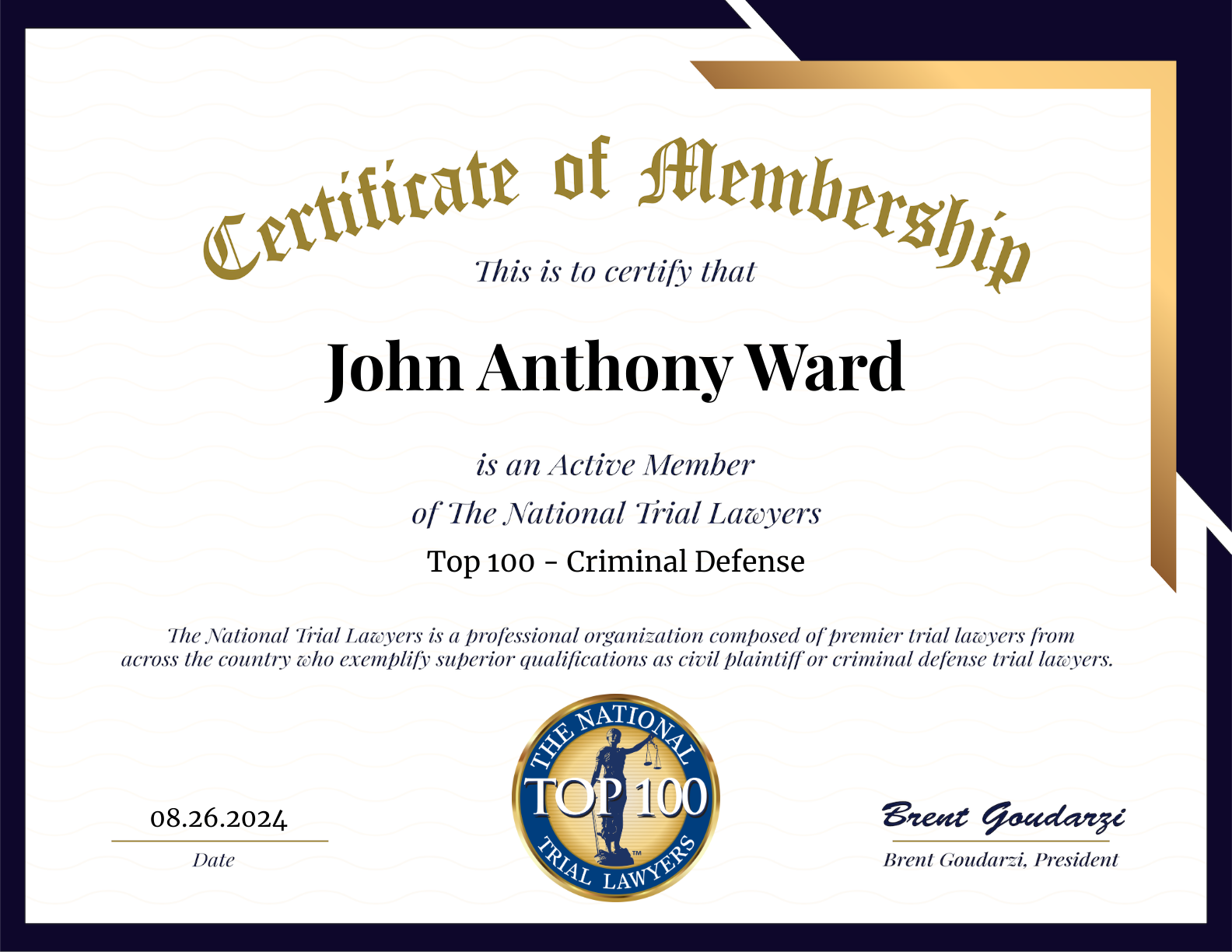 Law Offices of John Anthony Ward, LLC