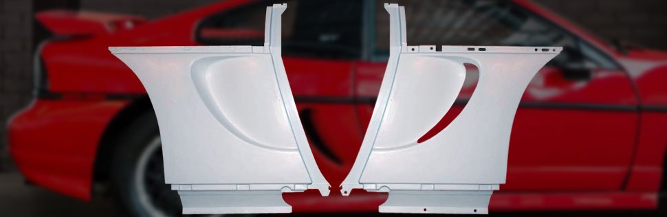 Pontiac Fiero GT Style #1 Side Scoops