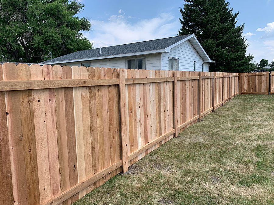 Wood Fence Imagery and Examples | Idaho Fence