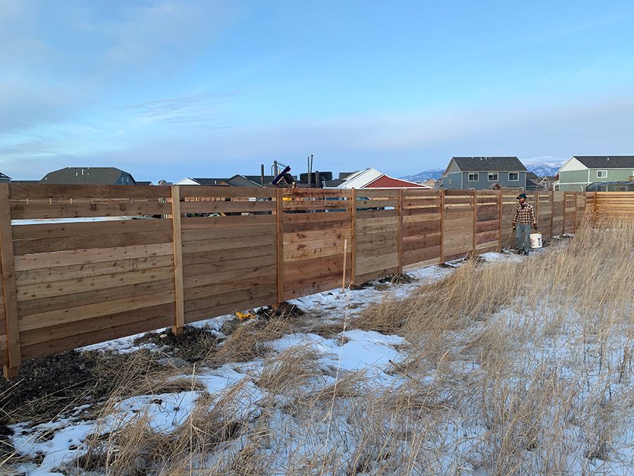 Wood Fence Imagery and Examples | Idaho Fence